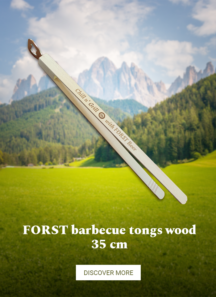 FORST barbecue tongs wood 35 cm | Forst